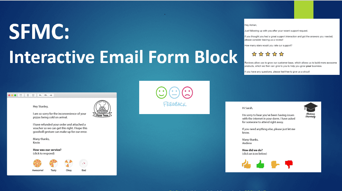Email Engagement with Interactive Forms in SFMC – 360 Degree view of CRM