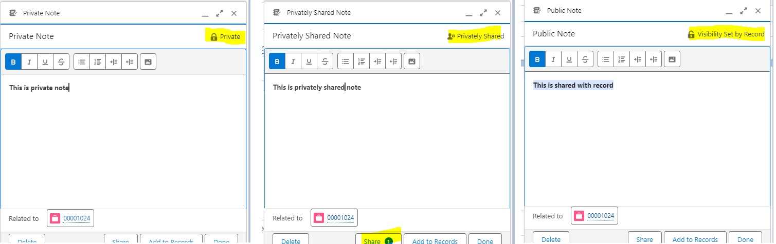 Documenting Interactions using Salesforce Enhanced Notes – 360 Degree ...
